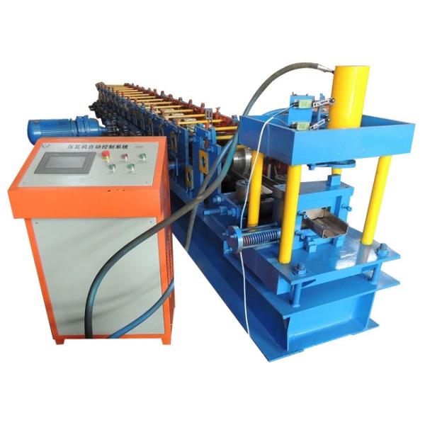 Quality Low Noise Galvanized Box Beam Rack Roll Forming Machine For Storage System for sale