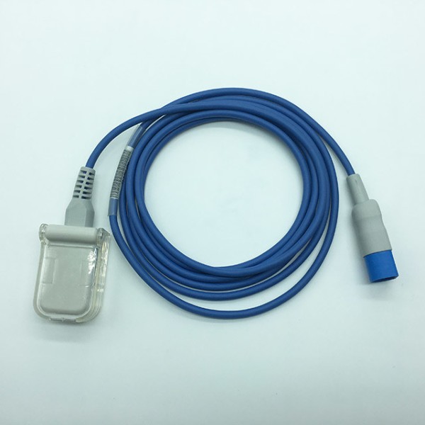 Quality HP Sensor SPO2 Extension Cable 2.2M 8 Pin Direct Connector With CE Approval for sale