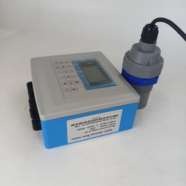 Quality Sewage Embedded Open Channel Flow Meter RS485 With LCD Display for sale