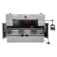 china 100 Ton 160 Ton 3200mm Cnc Hydraulic Press Brake Precise Laser Protection