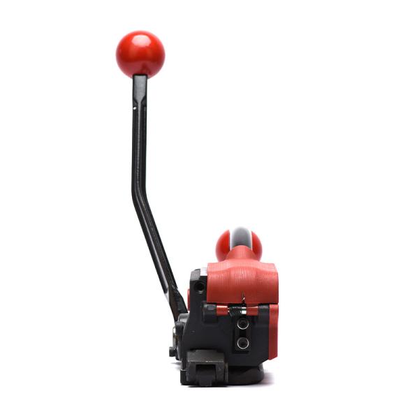 Quality Red poly Manual Sealless Steel Strapping Tool Yin Yang Buckle YF19 for sale