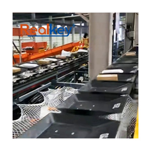 Quality Realkey Tilt Tray Sorter Flexible & High-Speed Sorting For Small To Medium Items for sale