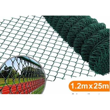 Quality 1.2 Mm Multipurpose Galvanized Iron Chain Link Fencing Rolls for sale