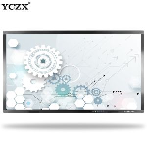 Movable Wireless LED Interactive Display Touch Screen Monitor 98 Inch ...