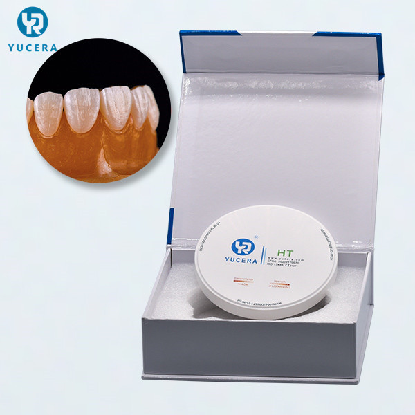 Quality HT 98x10mm 37% Translucent Zirconia Blocks For Dental Lab for sale