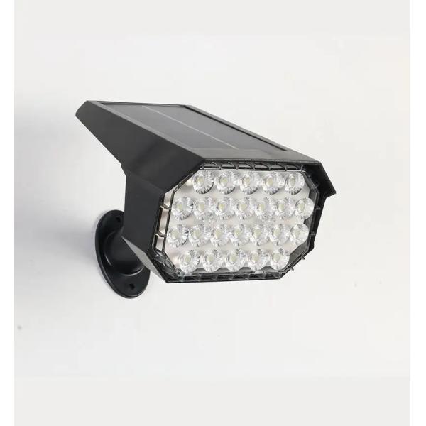 Quality 24 Leds Solar Led Street Light Lamp for Pathway Courtyard Landscape Lawn Spike for sale