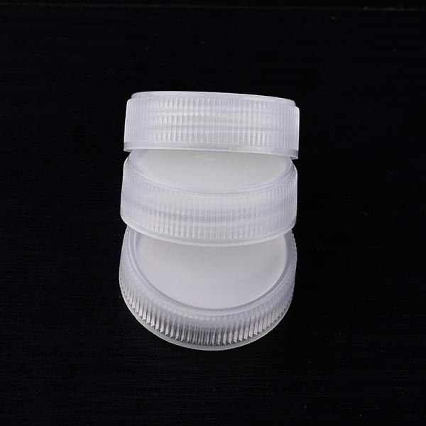 Quality 28 mm creams bottle ribbed plastic cap 28/400 Skin-care bottle screw cap for sale