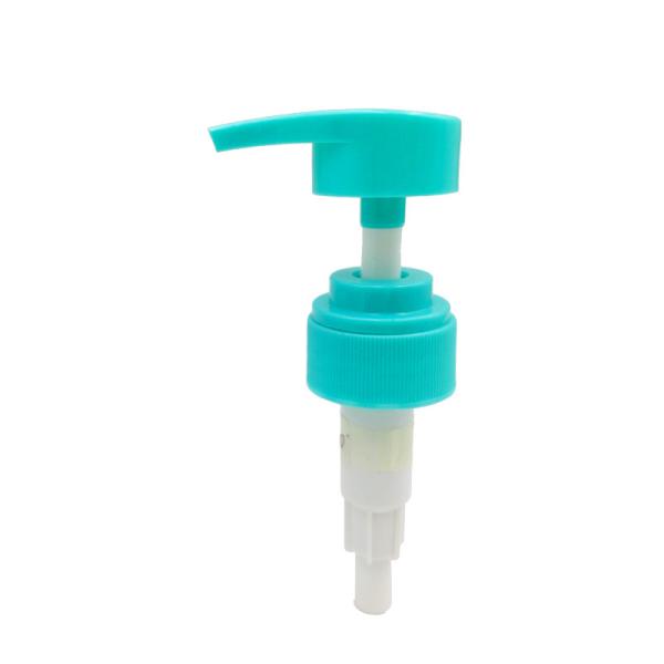 Quality Custom Color 20/410 24/410 PP Plastic Lotion Pump Dispenser With Aluminum Metal Collar for sale