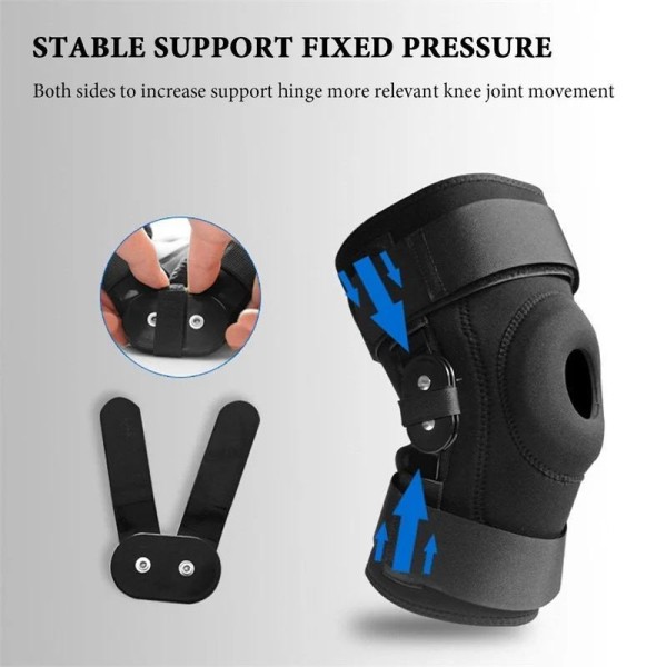 Quality Adjustable Knee Support with Patella Gel Pad for sale