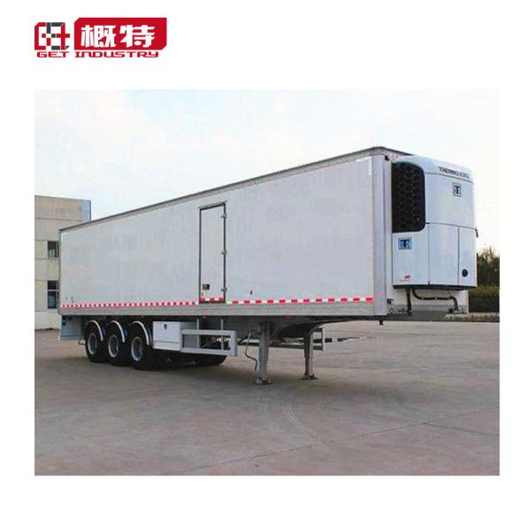 Quality FRP Fiberglass Double Open Refrigerated Truck Bodies for sale