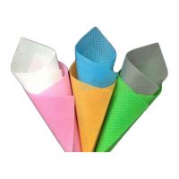 Quality Color PET Nonwoven Fabric Tensile Resistant For Packaging Material for sale