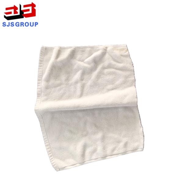 Quality Pure White 25kg/Bale 55cm 100 Cotton Rags for sale