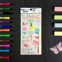 Quality Pressure Sensitive Cartoon Sticker Sheet Cold Transfer For Can Metal Package for sale