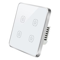 Quality ABS Glass Touch Dimmer Tuya Smart Switch Smart Life APP Control for sale