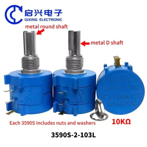 Quality Customizable 3590S-2-103L Wirewound Potentiometer for Various Electronic for sale
