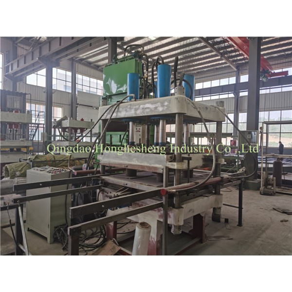 Quality Rubber Interlock Brick Making Machine Down Stroke Type 1 Layer for sale