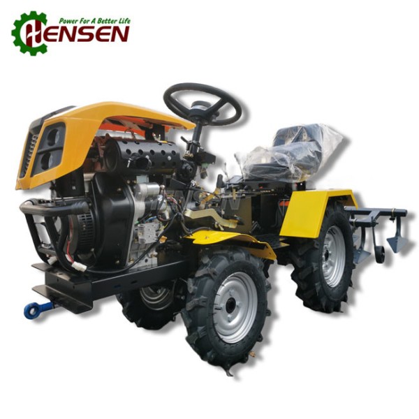 Quality 18HP Multi Purpose Mini Tractor 5 Tine Hoe 4WD Tractor CE Certification for sale