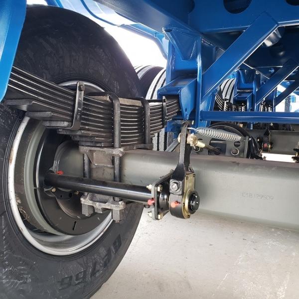 Quality Steel Second Hand Flatbed Trailers 40 Feet 3 Axle 40 Ton for sale