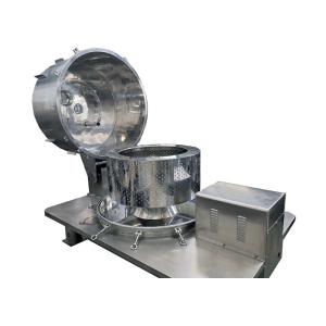 Quality GMP Fully Enclosed Top Manual Discharge Basket Pharma Centrifuge Machine for sale