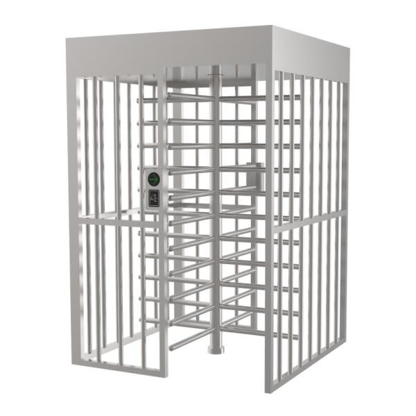 Quality Access Control High Security Stainless Steel Full Height Turnstile for sale