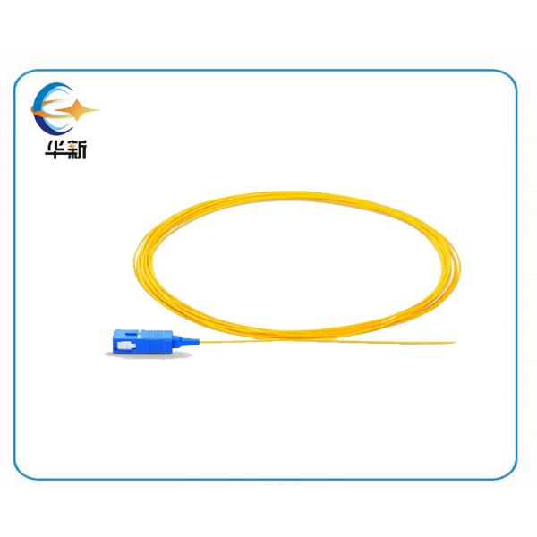 Quality UPC APC Single mode Multi-mode OM3 OM4 Fiber Optic pigtail g657a1 FTTH for sale