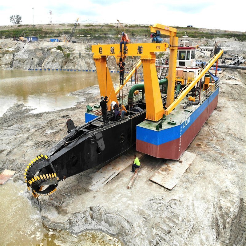 Heavy Duty Cutter Suction Dredger with Hydraulic Head Teeth