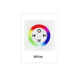 Quality 86 Type LED Strip Dimmer Controller With Full Touch Glass Panel for sale