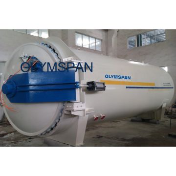 Quality Glass laminating autoclave with automatic PLC control system and high quality for sale