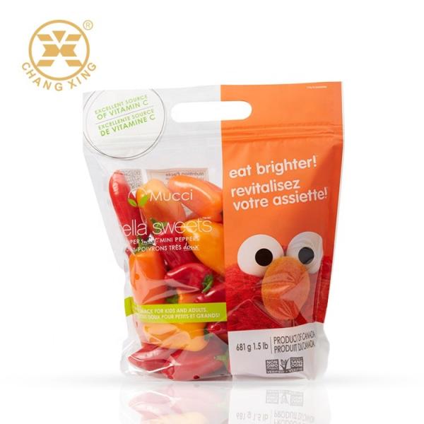 Quality Supermarket Perforated 250g Food Dry Fruit Plastic Packaging Bag Pouch With Zipper Vent Holes for sale