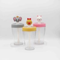 Quality 430ml Kids Reusable Water Bottle Drinks Juice Tea With Carry Lid for sale