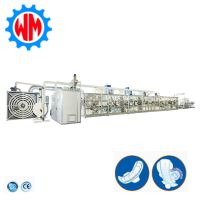 Quality Stable Production Sanitary Pad Making Machine with Oversea Installation and for sale