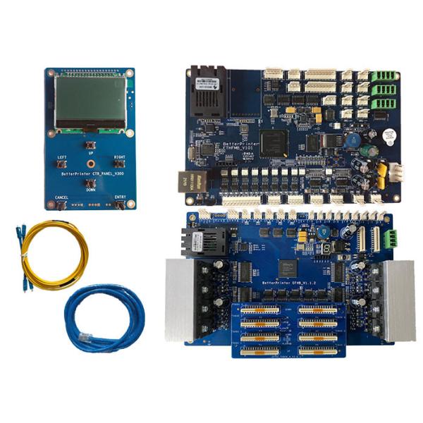 Quality TX800 four head inkjet printer system network interface inkjet board use for cylindrical printer for sale