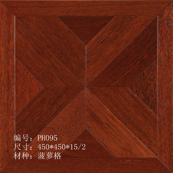 Quality White Oak Parquet Tiles Engineered Wood Flooring Customized Design for sale