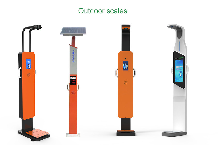 Quality 7" LCD Screen Outdoor Health Fat Check-up Machine with Water-proof Design and GW for sale
