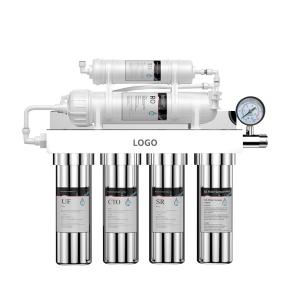 Quality Customizable 7 Stages with Uv Ro System TDS Meter 600G 1200G Revere Osmosis for sale