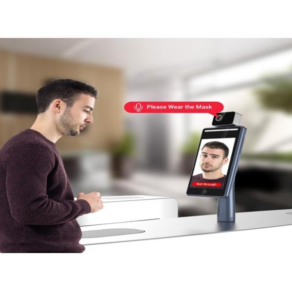 Quality 0.5-1.5m Thermal Face Recognition Device IP67 Body Temperature Thermal Scanner for sale