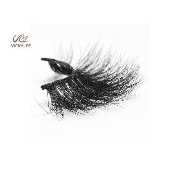 Quality Dramatic Faux Crossed 0.05 23MM 5D Volume Lashes for sale