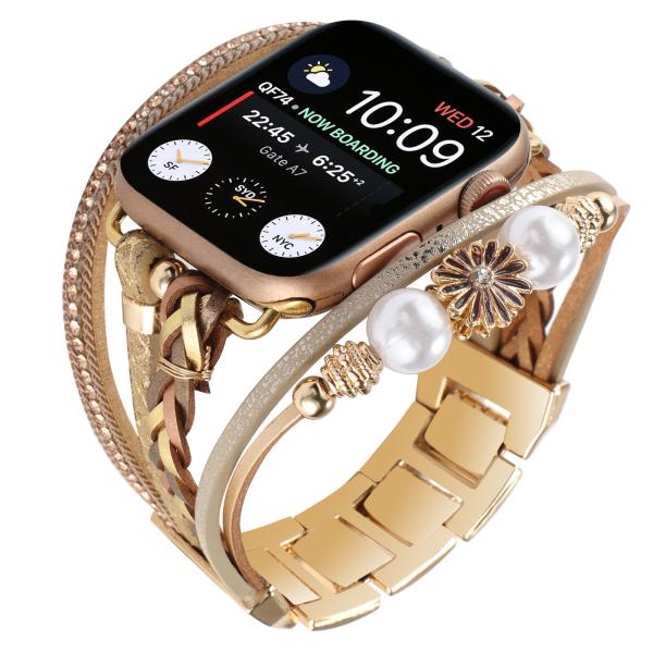 Quality DHL.UPS.FEDEX.EMS Trendy Zou Chrysanthemum Decorative Smart Watch Band for sale