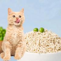 China Tofu Toilet Flushable Cat Litter Dust Free Kitty Litter Customized factory