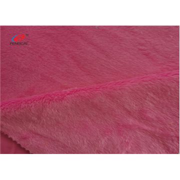 Quality 100 polyester super soft velboa knitted SMOOTH SOLID minky toy plush fabric for sale
