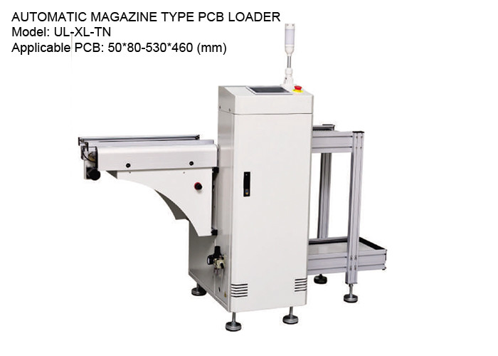 Quality SMEMA PCB Magazine Unloader Machine 50*80mm - 530*460mm PCB Sizes for sale