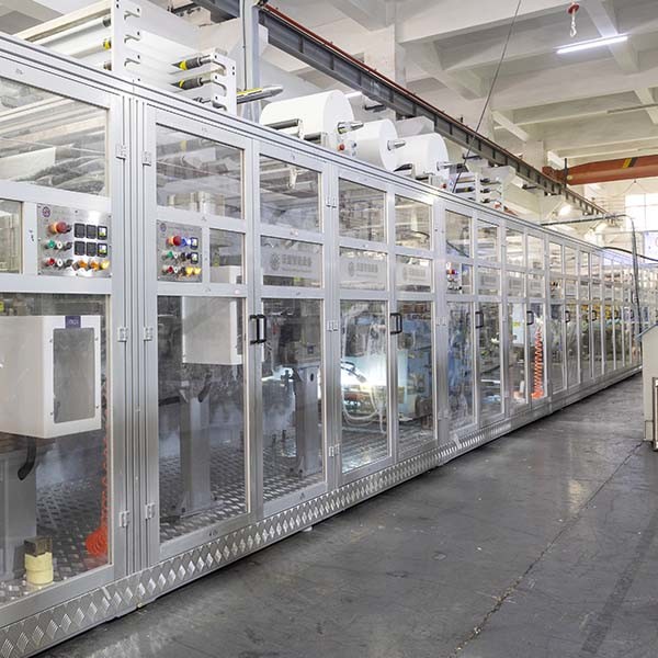 Quality Lower Energy Intelligent Under pad Making Equipment with Packaging System for sale