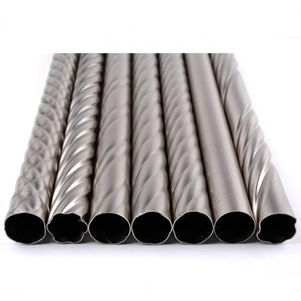 Quality 6m 28mm Anodized Aluminium Twist Pipe Curtain Pole for sale