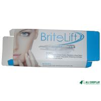 Quality FSC Cosmetic Paper Boxes Printing Mouth Light Stripes 145mm for sale