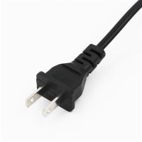 Quality 1.2m 1.5m 1.8m CCC Power Cord 6A 250V 2 pin PVC Jacket Pure Copper for sale