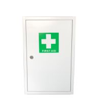Quality Metal First Aid Wall Mounted Cabinet With Two Removable Shelves for sale