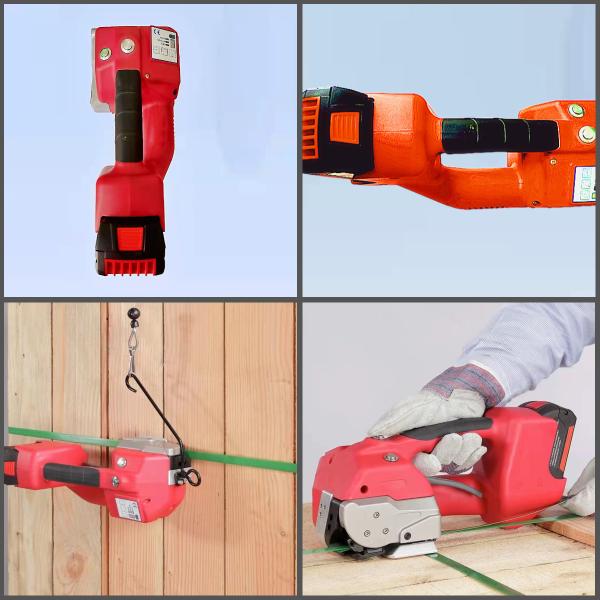Quality Portable 2100N Strap Handheld Battery Strapping Machine 13mm 16mm PET PP Strap for sale
