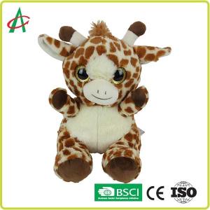 Quality EN71 Giraffe Stuffed Toy , Soft Cuddly Plush Stuffed Animals For Babies for sale