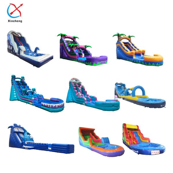 Quality Inflatable Safari Park Bouncy Slide / PVC Inflatable Elephant Bouncer Colourful for sale