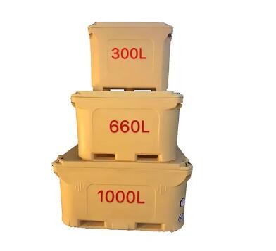 Quality 300L Rotomolded Cooler Box , Fishing Chilly Bin With PU Insulation for sale